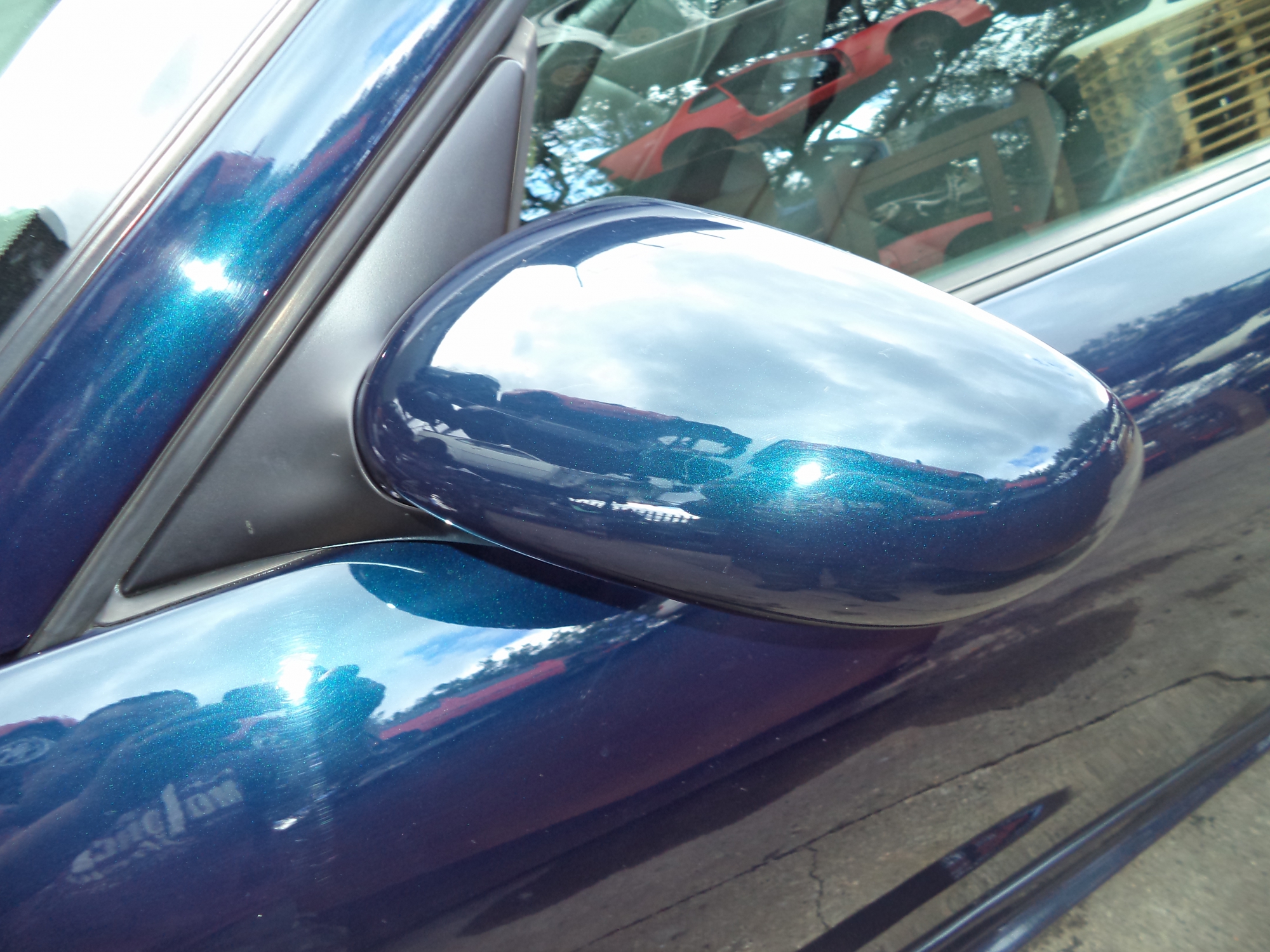 PORSCHE 996 N/S DOOR MIRROR .PORSCHE BOXSTER WING MIRROR T506FUG