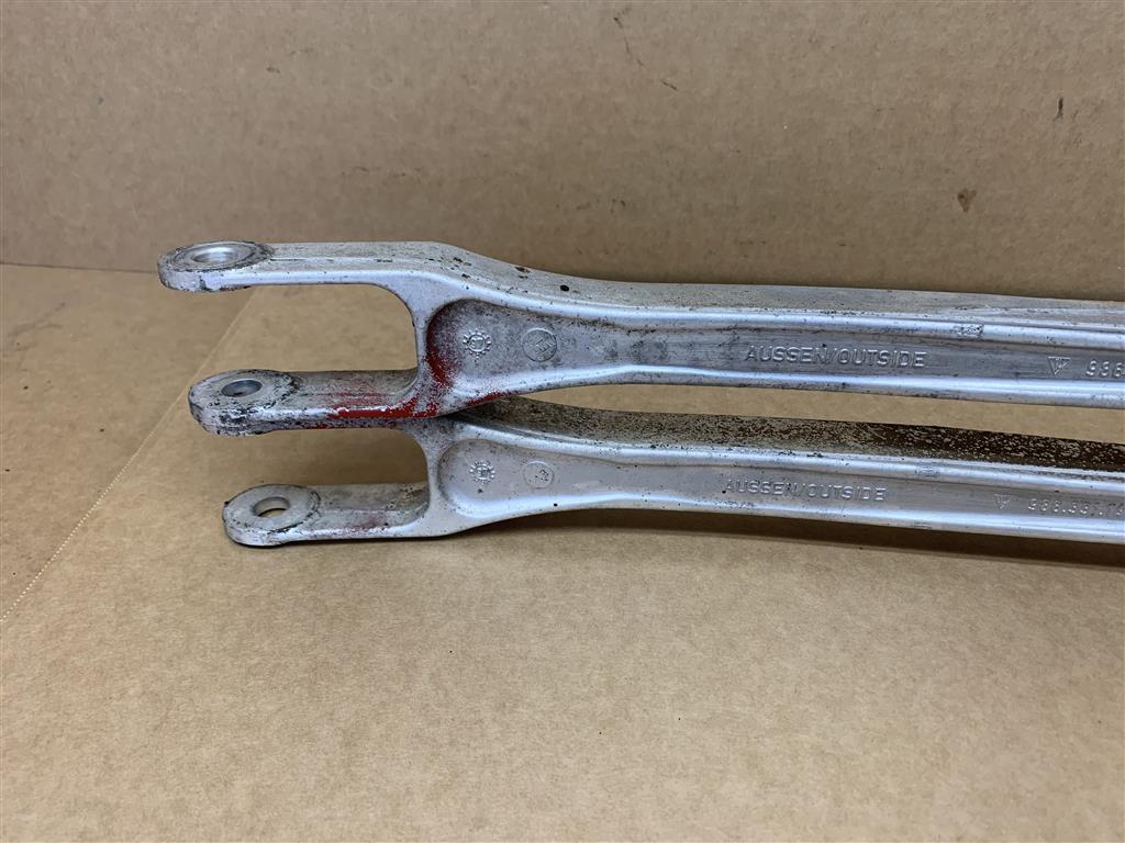 PORSCHE BOXSTER 986 REAR SUSPENSION CONTROL ARM FORK 98633114304