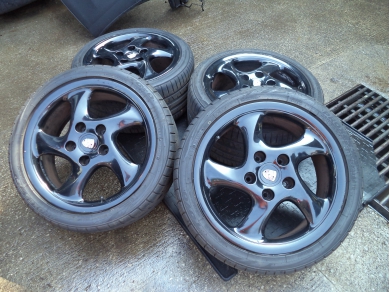 Wheels with Tyres Porsche 996 | Douglas Valley