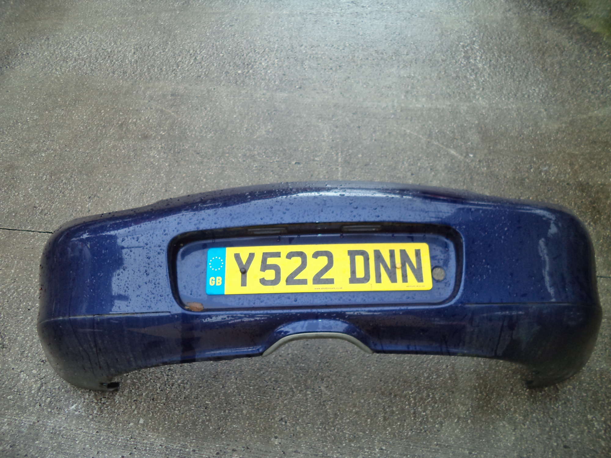 PORSCHE BOXSTER 986 REAR BUMPER. BOXSTER BUMPER Y522DNN/G7CEF