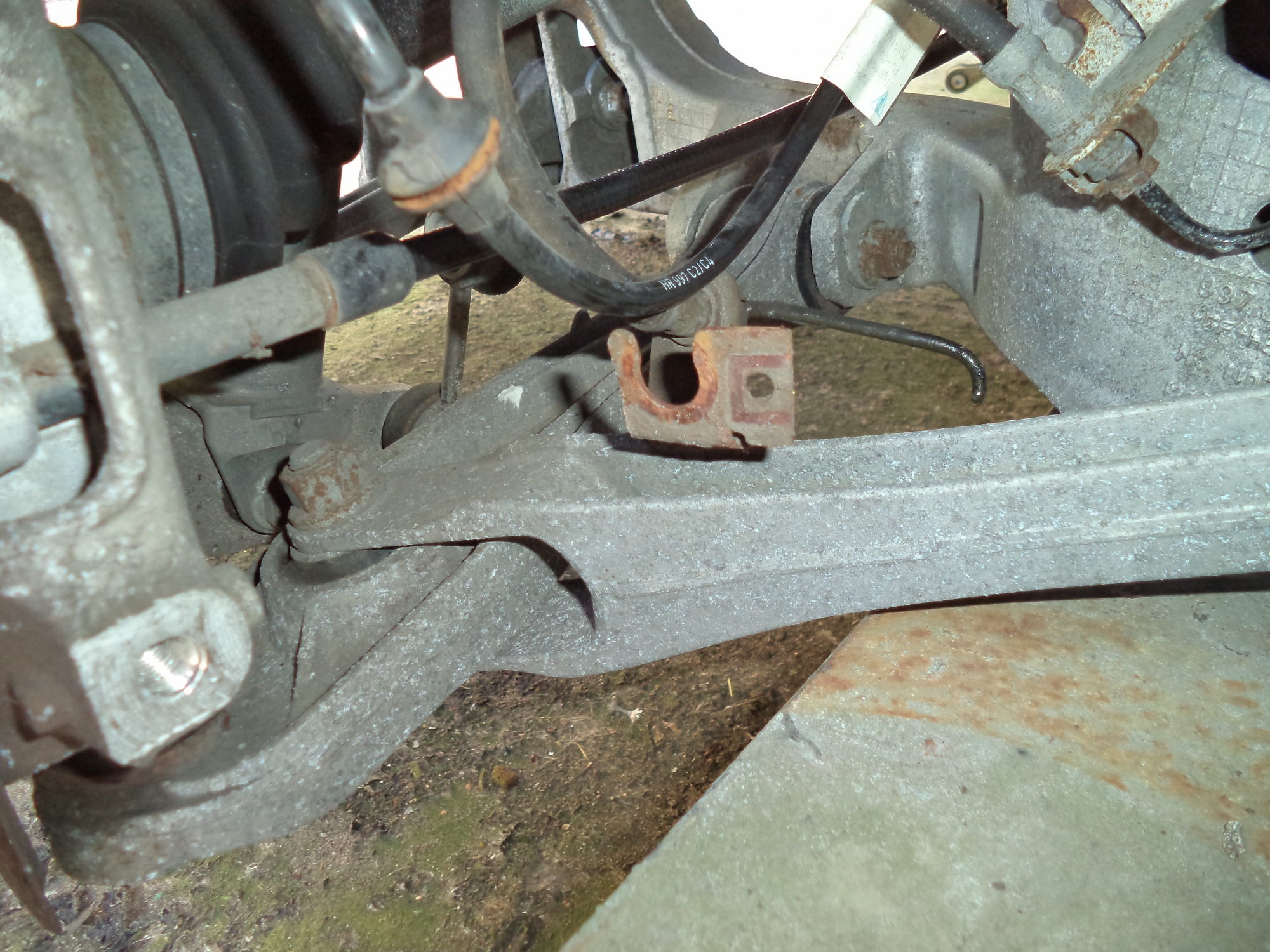 PORSCHE 997 O/S REAR LOWER SUSPENSION WISHBONE / COFFIN ARM 99733105301 ...