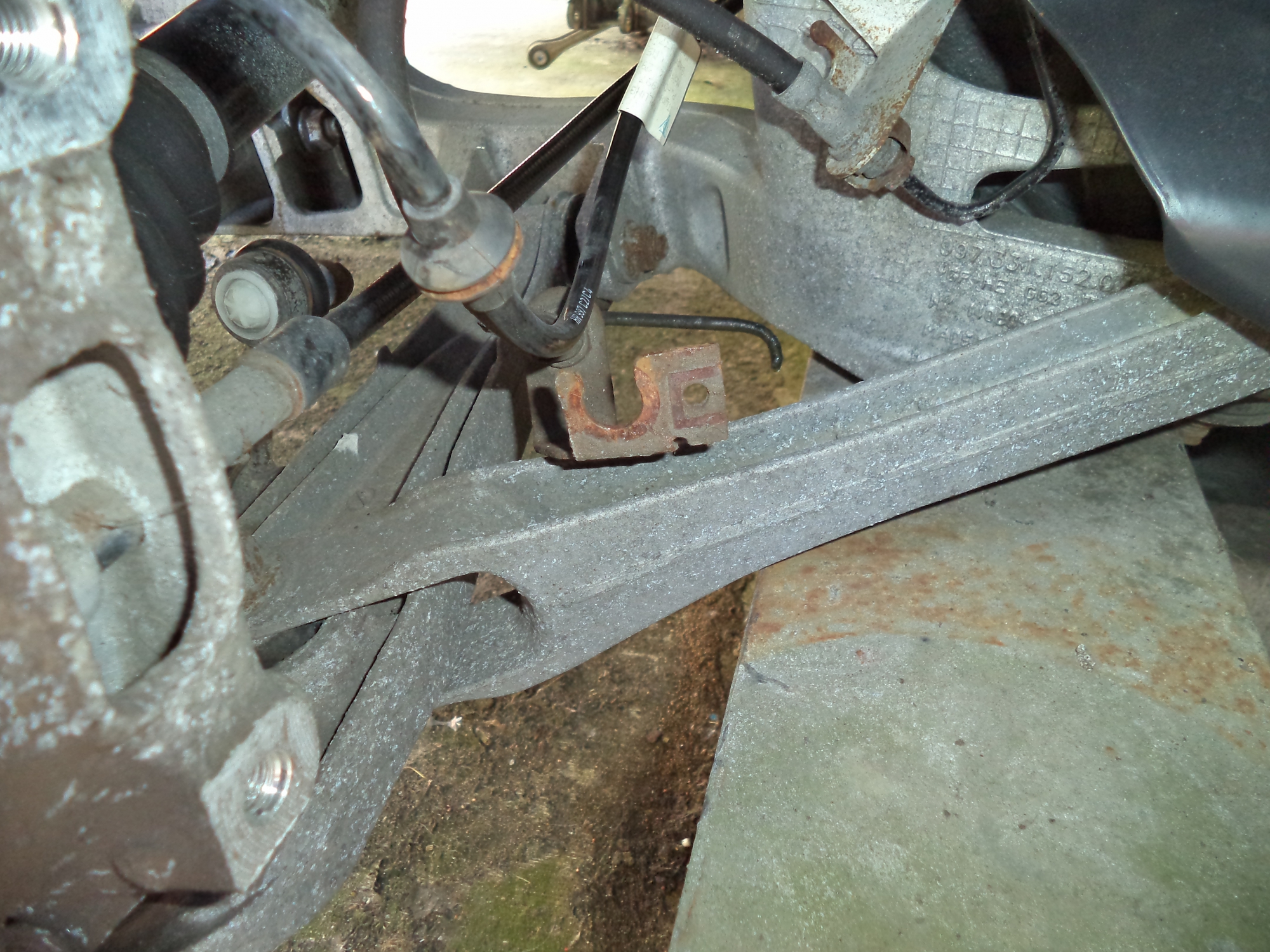 PORSCHE 997 3.8 CARRERA S O/S REAR FORK ARM / CONTROL ARM.99733104301 ...
