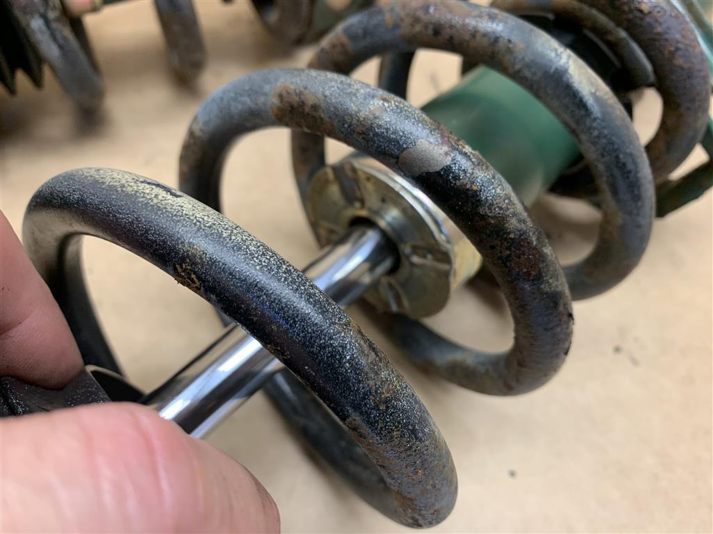 Porsche 993 Rear Springs & Shocks Matched Pair 1997 Year 44K Miles M033 ...