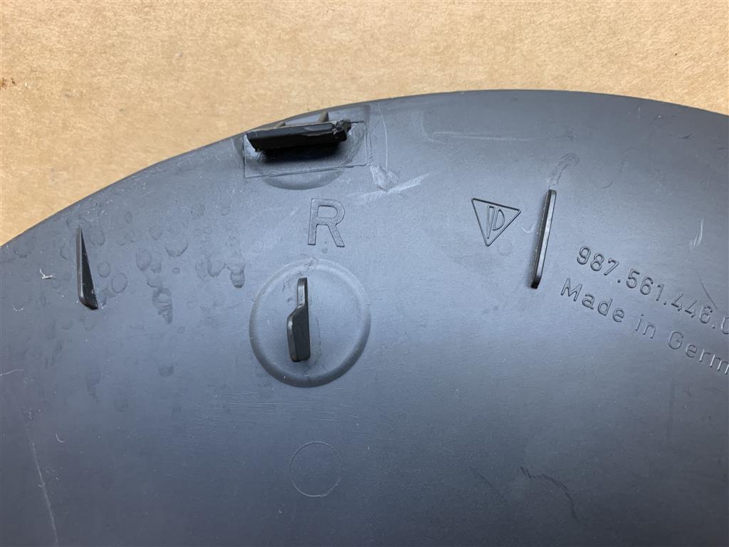 Porsche Boxster 987 Tonneau Cover Hinge Cover RIGHT Side 98756144600