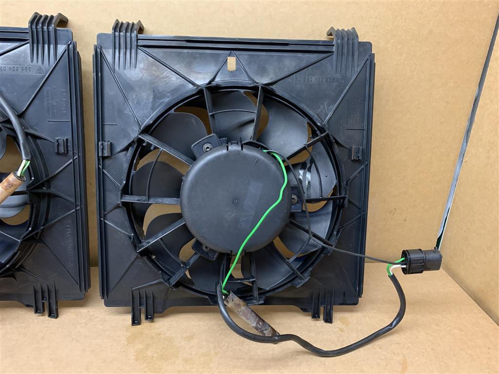 Porsche Boxster Radiator Cooling Fan & Shroud Boxster Two Speed Cooling ...