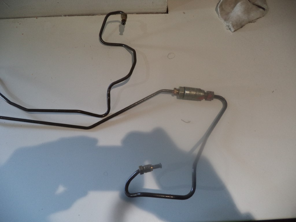 PORSCHE BOXSTER 986 BRAKE LINES FROM THE SERVO TO THE ABS BLOCK NON PSM ...