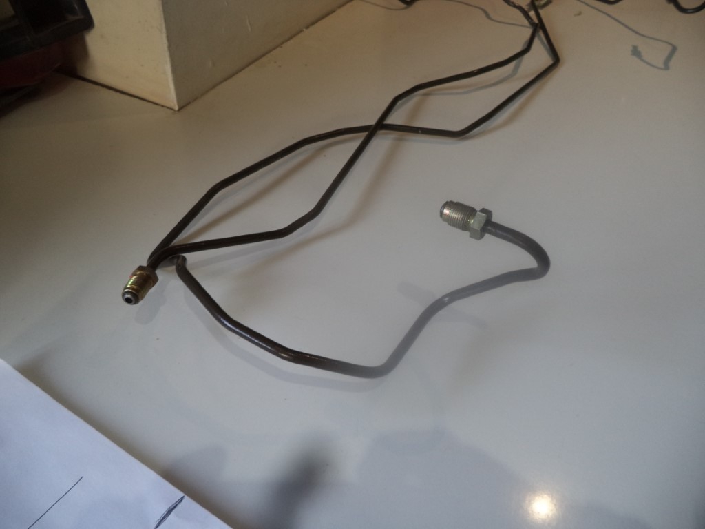 PORSCHE BOXSTER 986 BRAKE LINES FROM THE SERVO TO THE ABS BLOCK NON PSM ...
