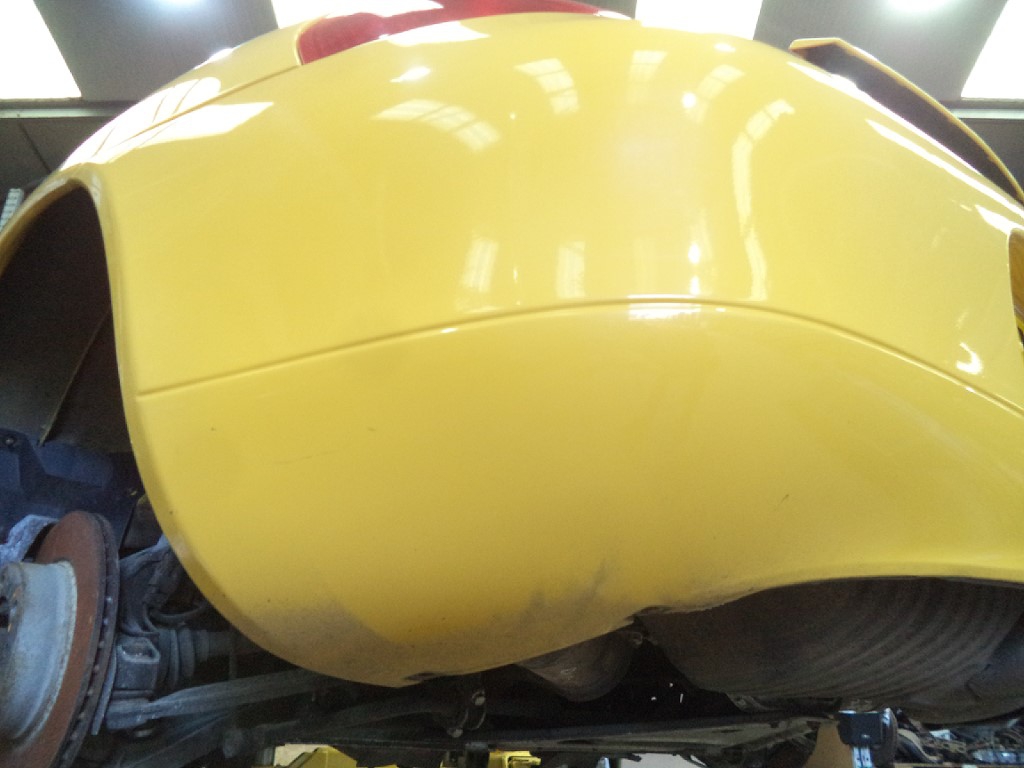 PORSCHE BOXSTER 986 REAR BUMPER IN SPEED YELLOW AF02 LKD MTMT 986 REAR ...