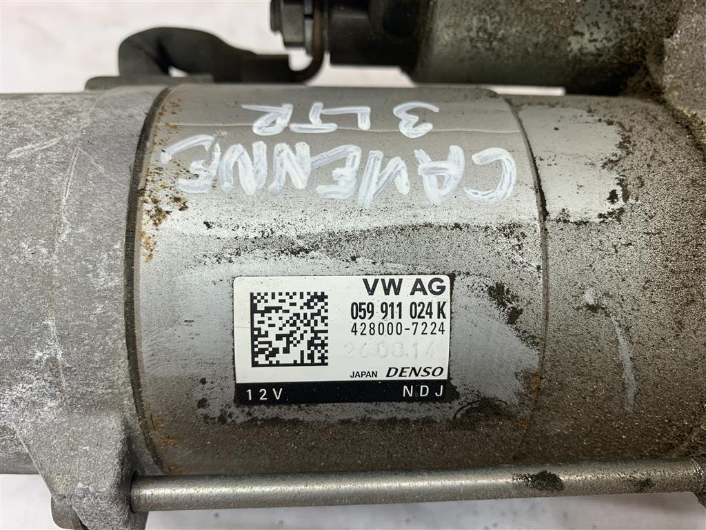 2014 PORSCHE CAYENNE 958 3.0 V6 DIESEL STARTER MOTOR 059911024K