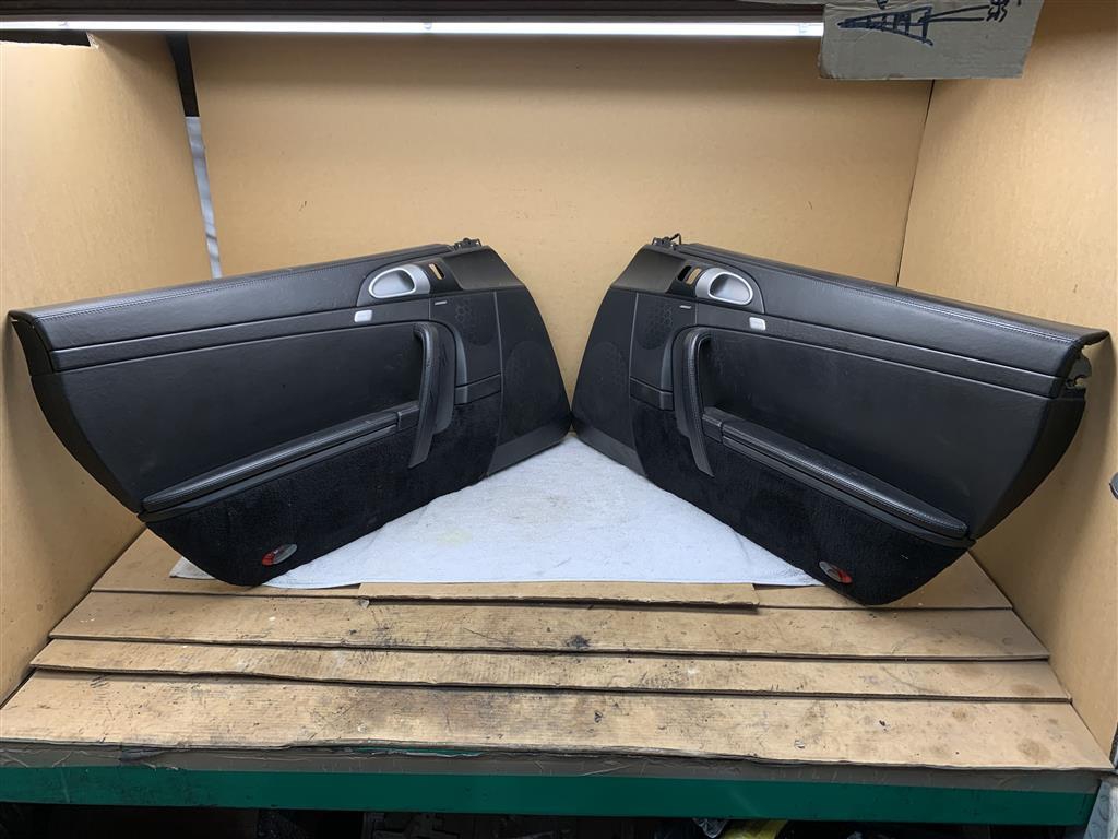 Porsche 997 Door Cards Black Leather Porsche 997 Carrera Door Cards ...
