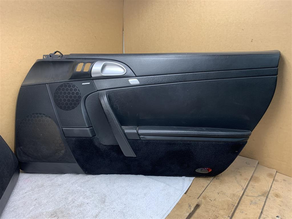 Porsche 997 Door Cards Black Leather Porsche 997 Carrera Door Cards ...