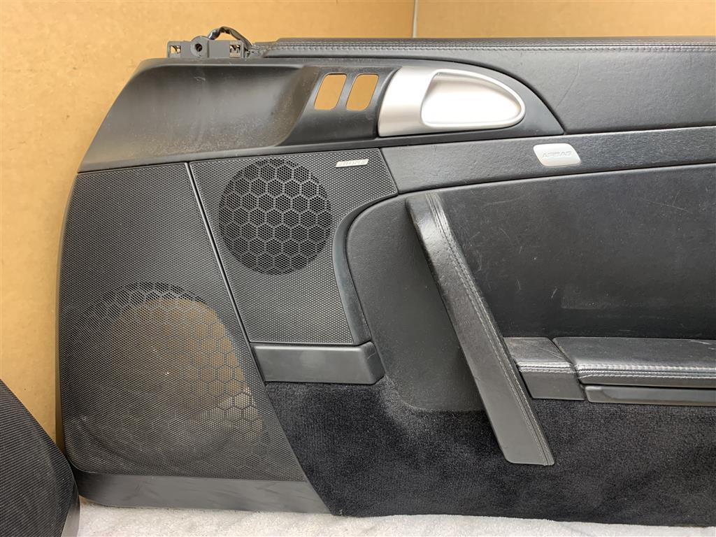 Porsche 997 Door Cards Black Leather Porsche 997 Carrera Door Cards ...