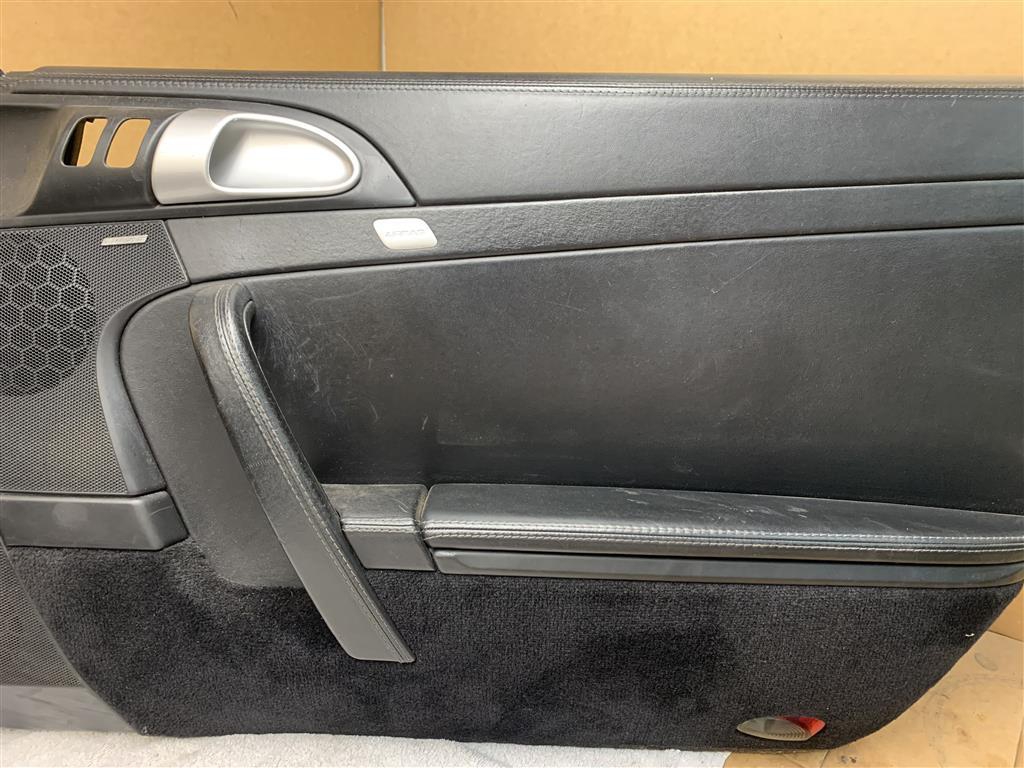 Porsche 997 Door Cards Black Leather Porsche 997 Carrera Door Cards ...