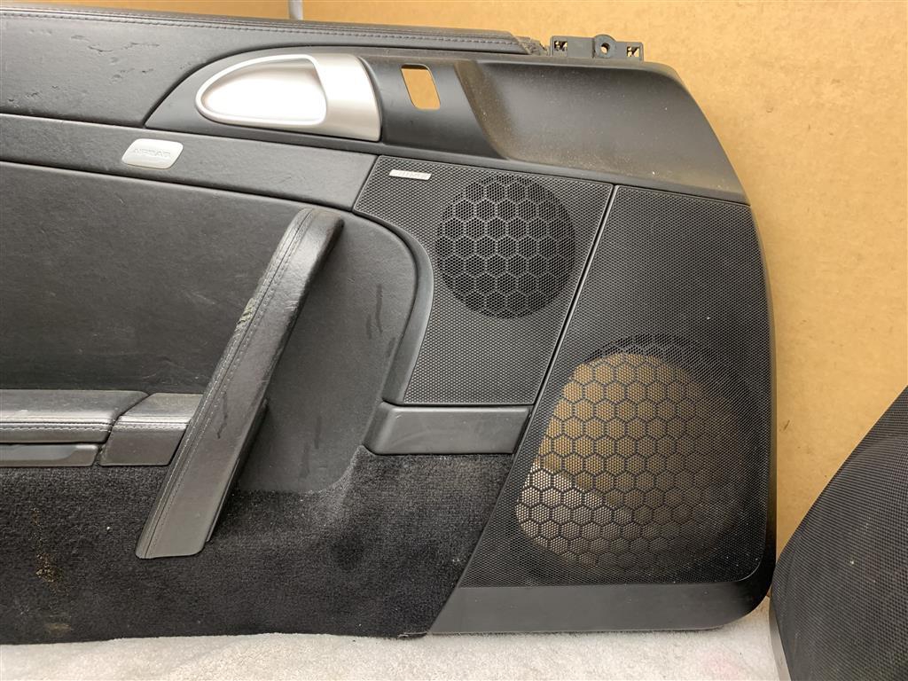 Porsche 997 Door Cards Black Leather Porsche 997 Carrera Door Cards ...