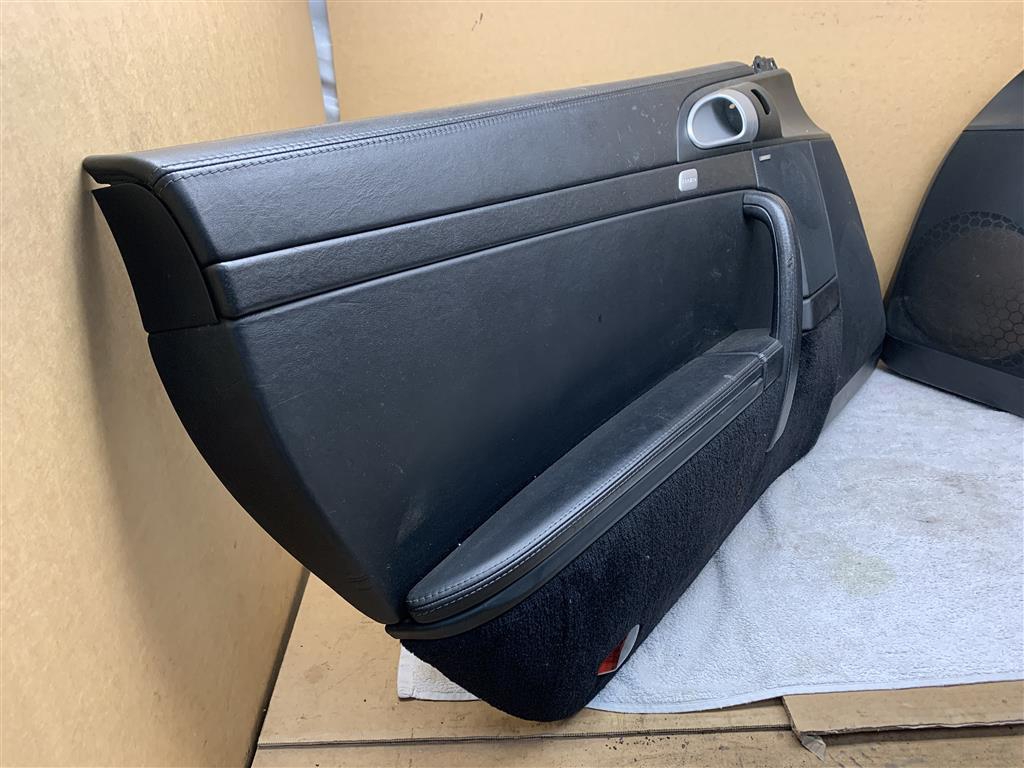Porsche 997 Door Cards Black Leather Porsche 997 Carrera Door Cards ...