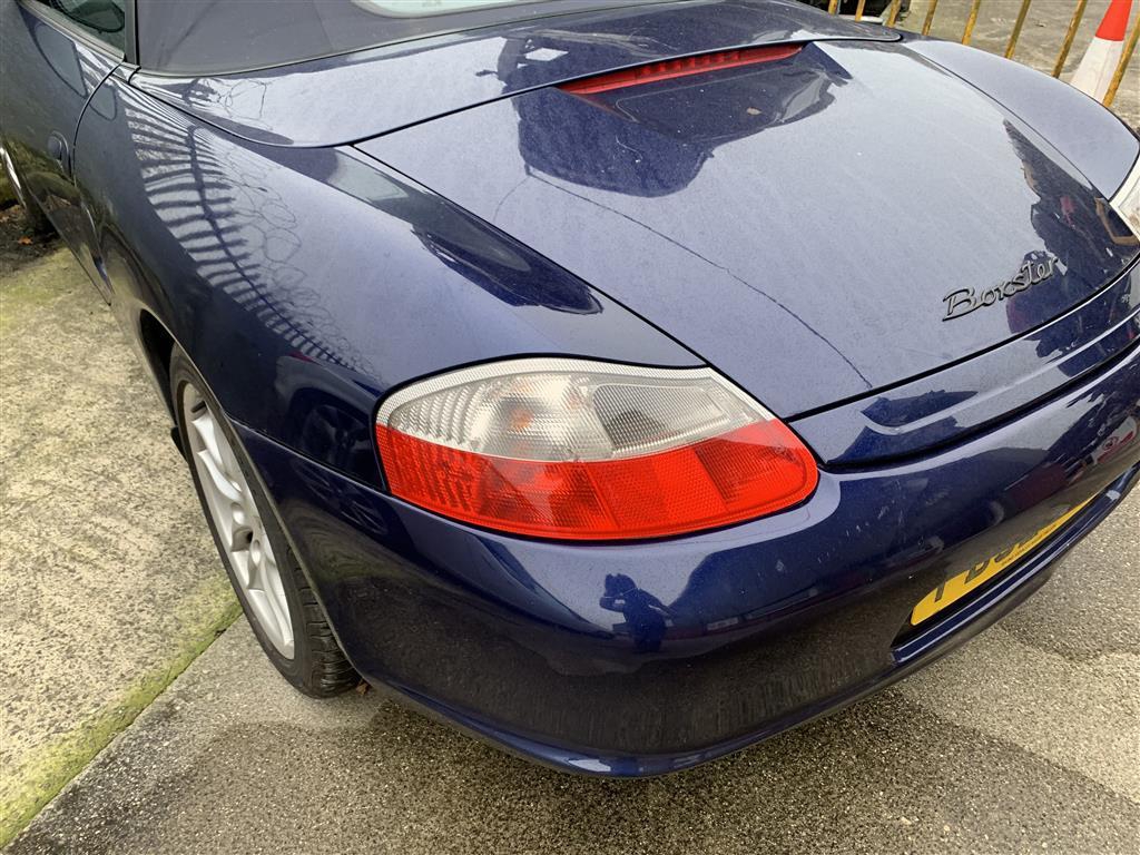 Porsche Boxster Clear Rear Light Porsche Boxster Facelift Back Light ...