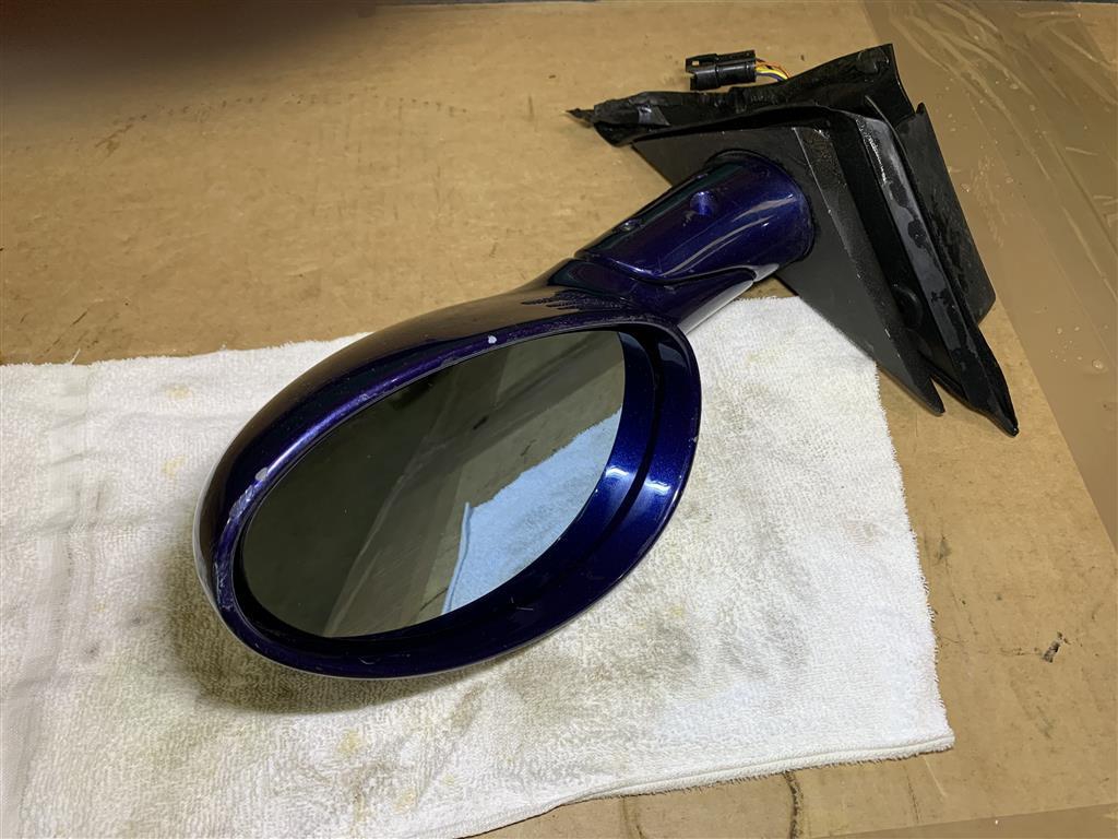 Ferrari 360 Door Mirror F360 Door Mirror RIGHT Side UK GB RHD 5 Wire Plug