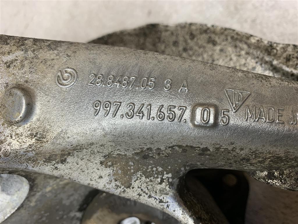 Porsche Boxster 987 Front Upright & Hub Assembly Porsche Cayman Front ...