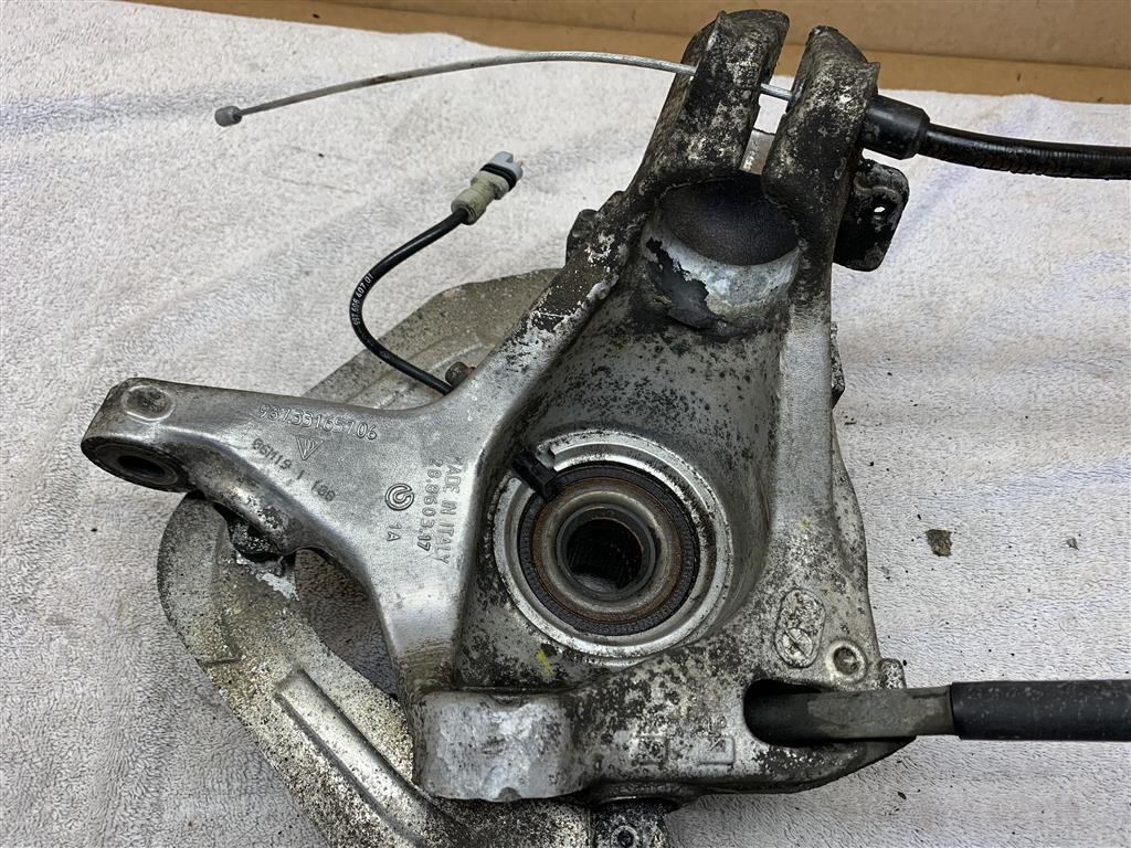 Porsche Boxster 987 Rear Upright & Hub Porsche Cayman Rear Upright ...