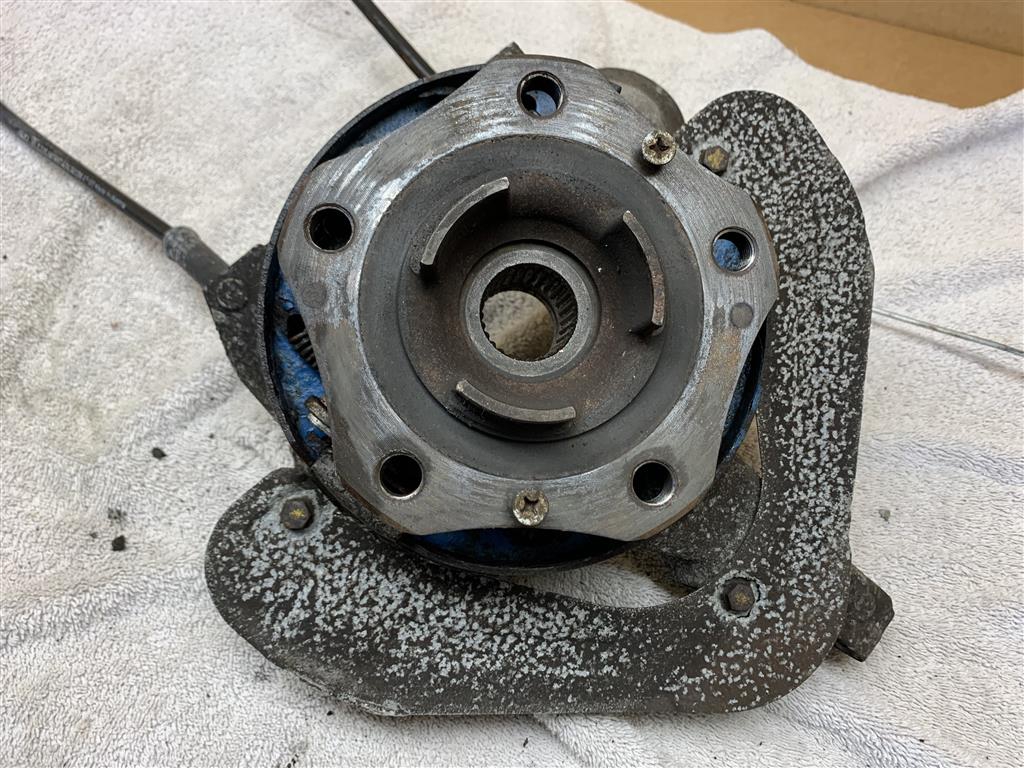 Porsche Boxster 987 Rear Upright & Hub Porsche Cayman Rear Upright ...