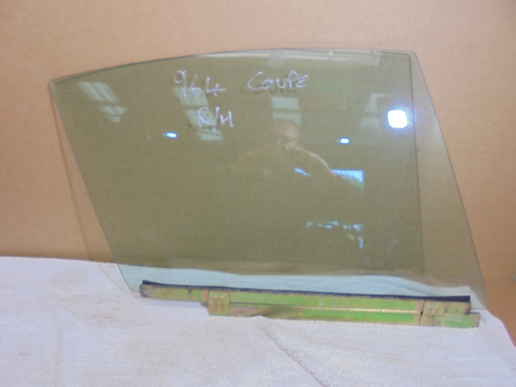 Porsche 964 3.6L Coupe LHD Right Side Door Window / Drop Glass 964 ...