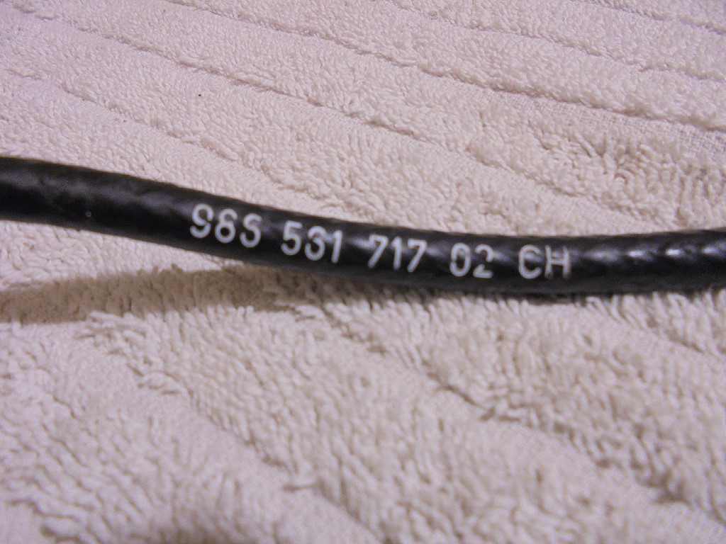 Porsche 986 Boxster S Roof Motor Drive Cable 98656171702 KL52BKJ 986 ...