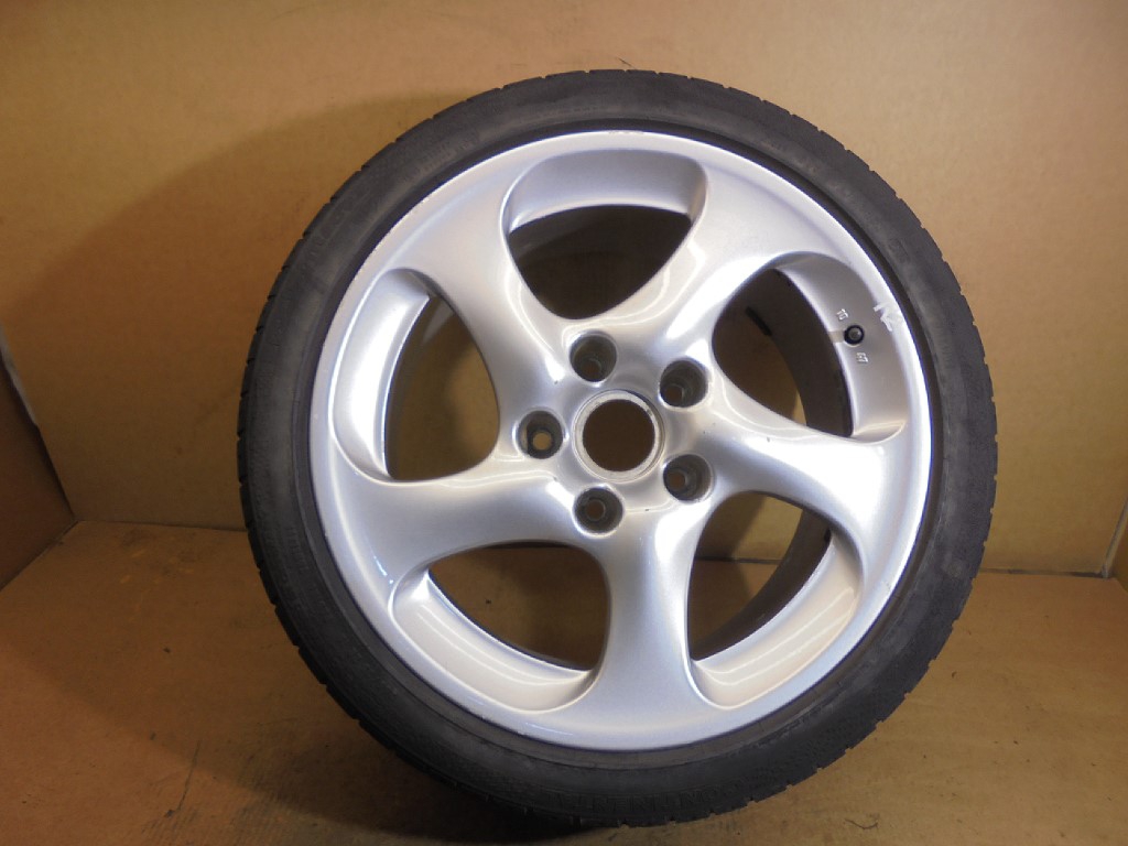 Porsche 996 / 996 Turbo Set of 4 Turbo Twist 18 Inch Alloy Wheels 996/ ...