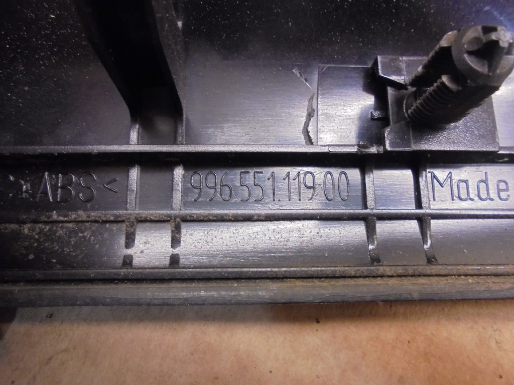 Porsche 986 Boxster Right Side Sill Trim 99655111900 C7HAL 986 O/S Sill ...