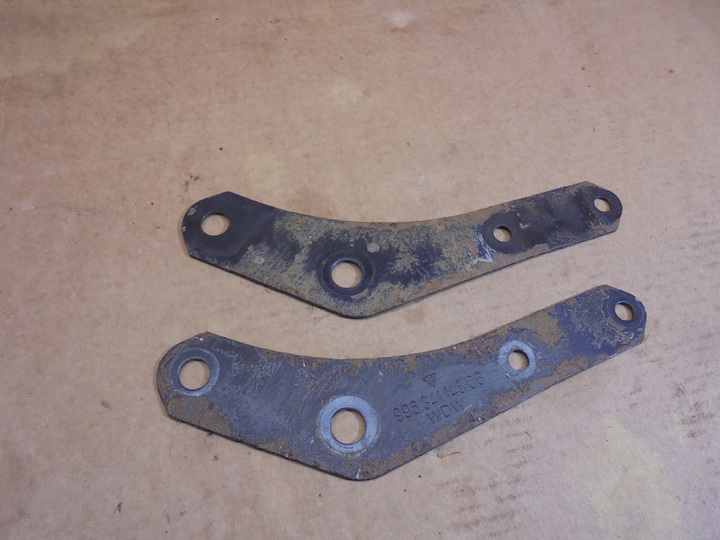 Porsche 986 Boxster Pair of Front Anti Roll Bar Strengthening Plates ...