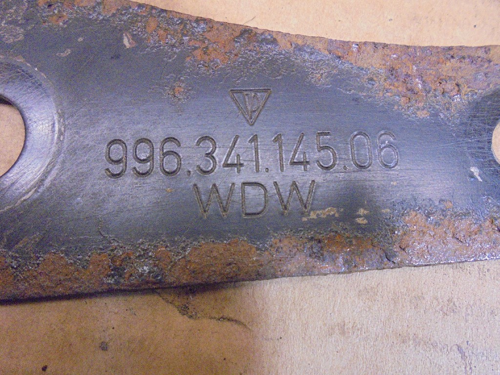 Porsche 986 Boxster Pair of Front Anti Roll Bar Strengthening Plates ...