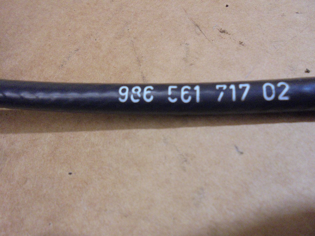 Porsche 986 Boxster Roof Drive Cable 98656171702 AF02LKD 986 Roof Drive ...