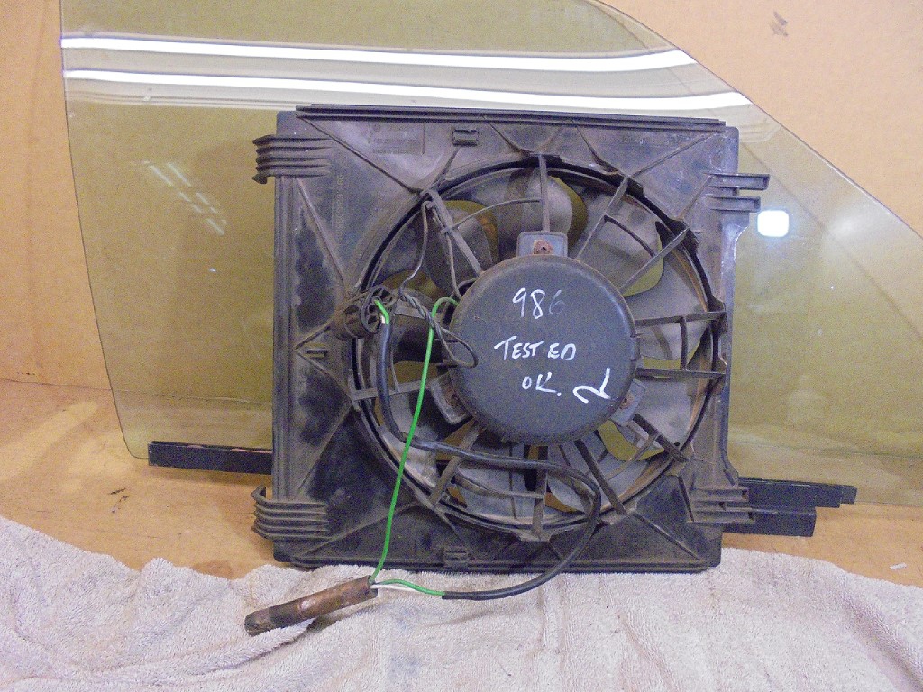 Porsche 986 Boxster Radiator Cooling Fan & Mount 99662403502 986 Rad ...