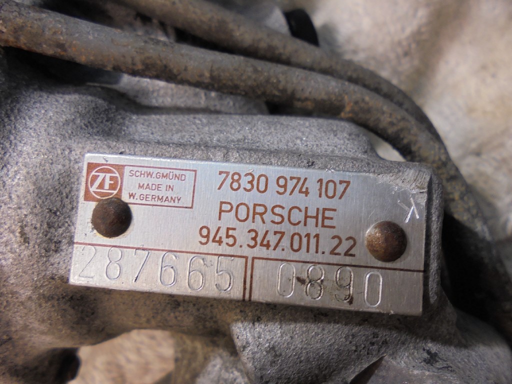 Porsche 968 Power Steering Rack 94534701122 FOR PARTS 968 Pwr Stg Rack ...