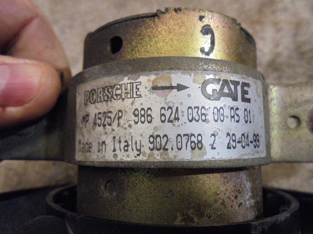 Porsche 986 Boxster Engine Bay Fan 98662403600 T782FGN 986 Eng Bay Fan ...