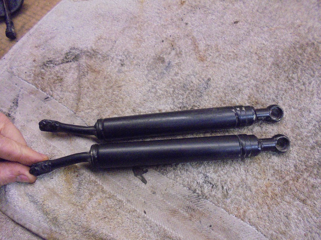 Porsche 986 Boxster Pair Roof Push Rods 98656158000 / 98656157900 986 ...
