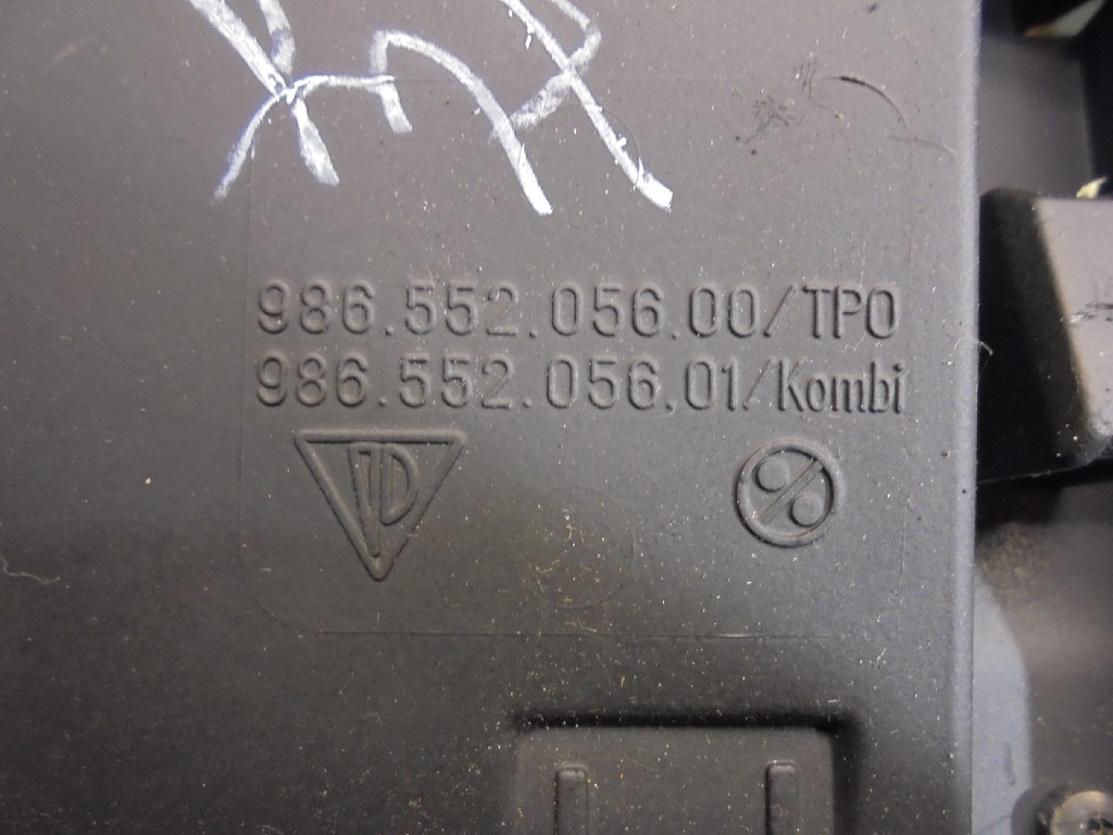 Porsche 986 Boxster Dash Binnacle 98655205600 / 01 986 Dash Binnacle ...