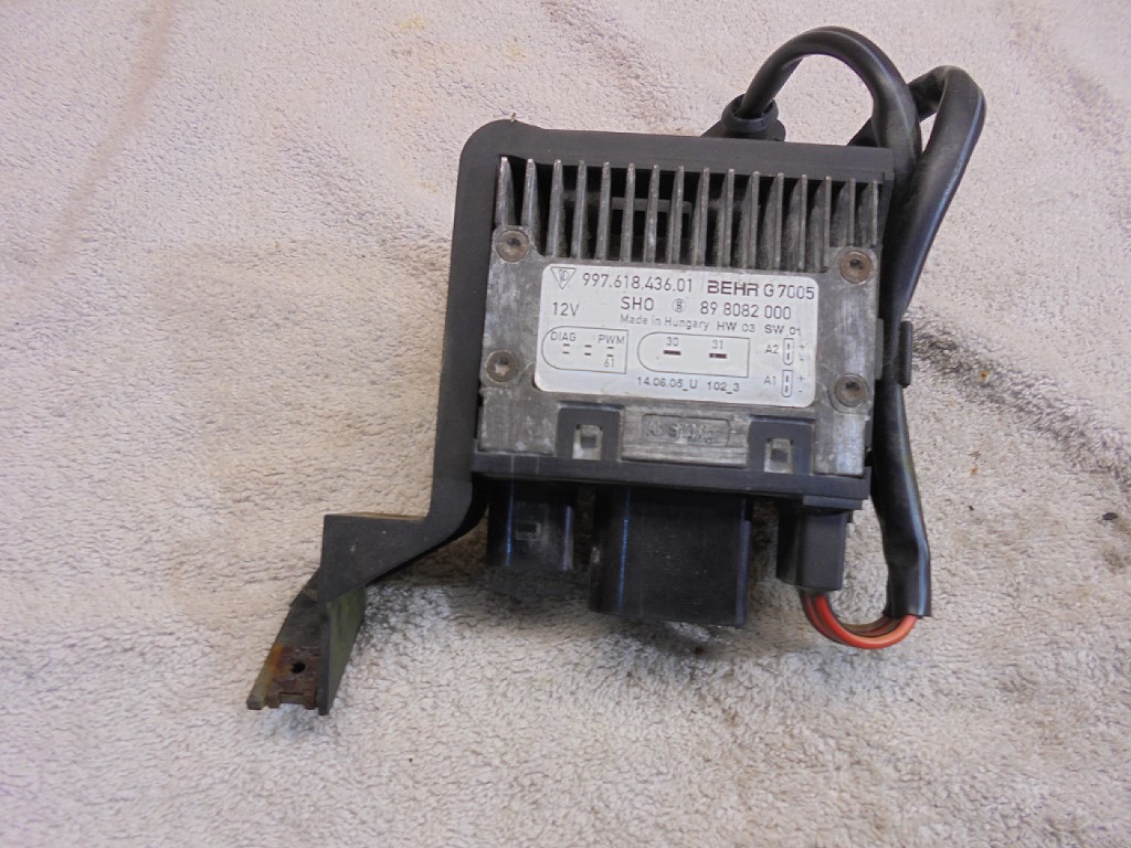 Porsche 987 / 997 Radiator Fan ECU Module 99761843601 987/997 Rad Fan ...