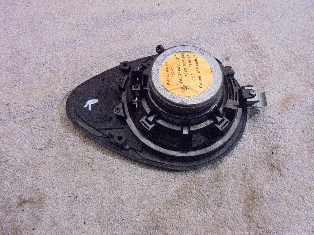 Porsche 996 Cabriolet Left Side HAES Rear Speaker 99664504501 W966PCH ...