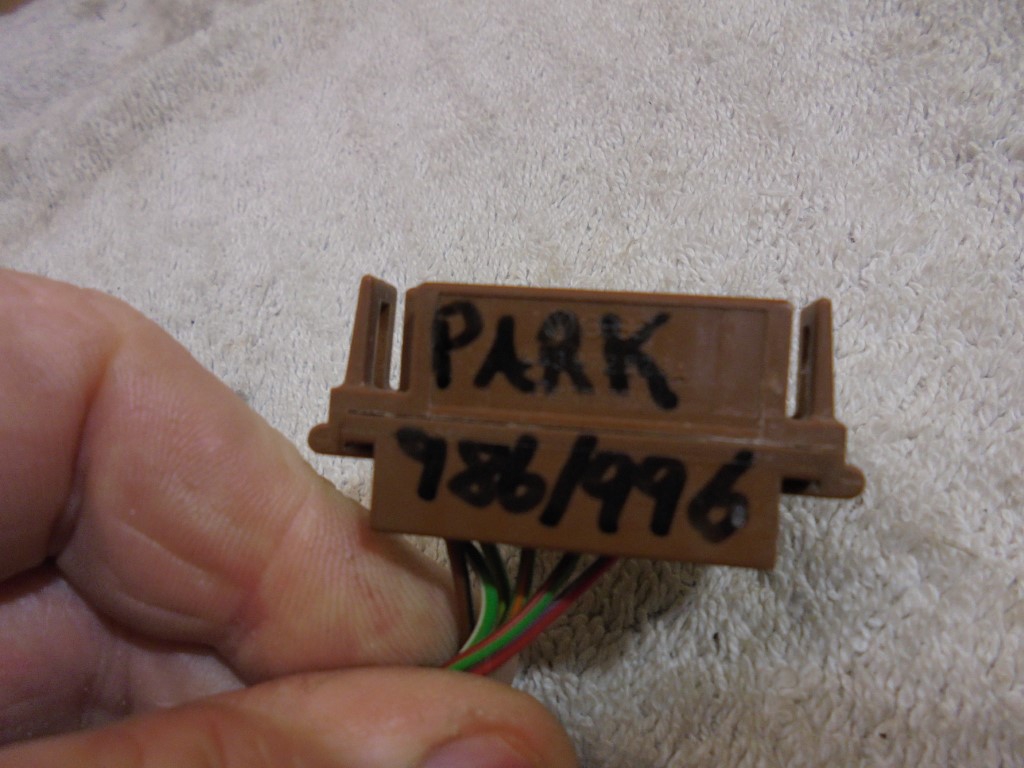 Porsche 986 / 996 Park Assist Module Plugs / Connectors 986/996 Park ...