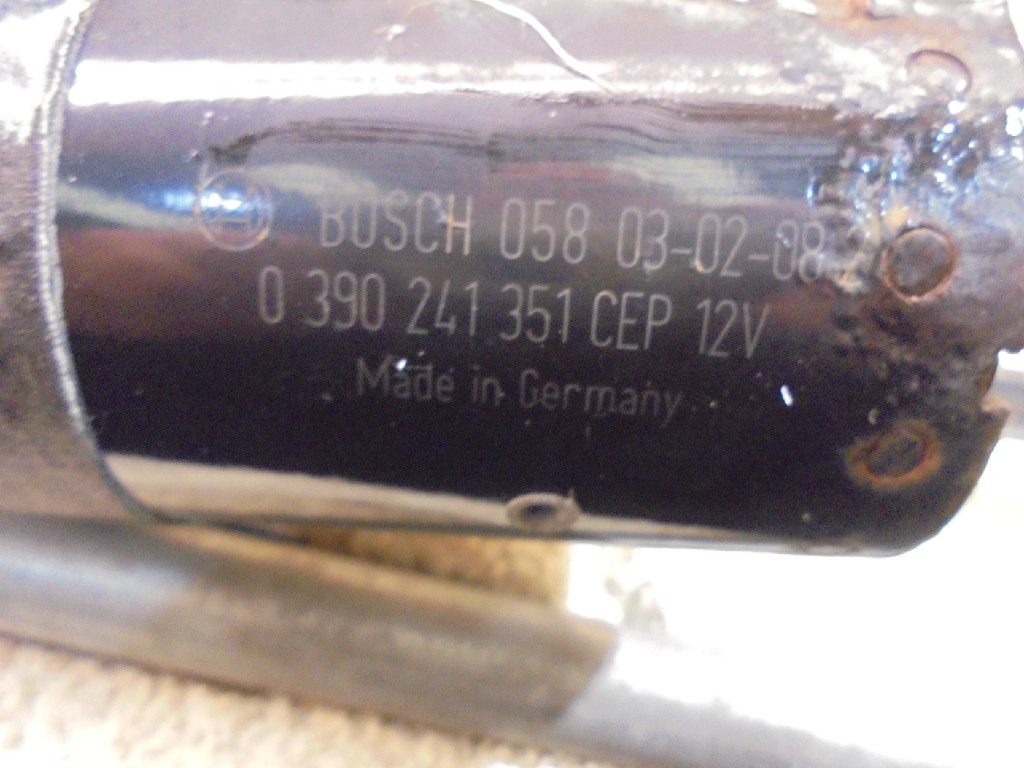 Porsche RHD 986 Boxster Front Wiper Motor and Linkage 0390241351 986 ...