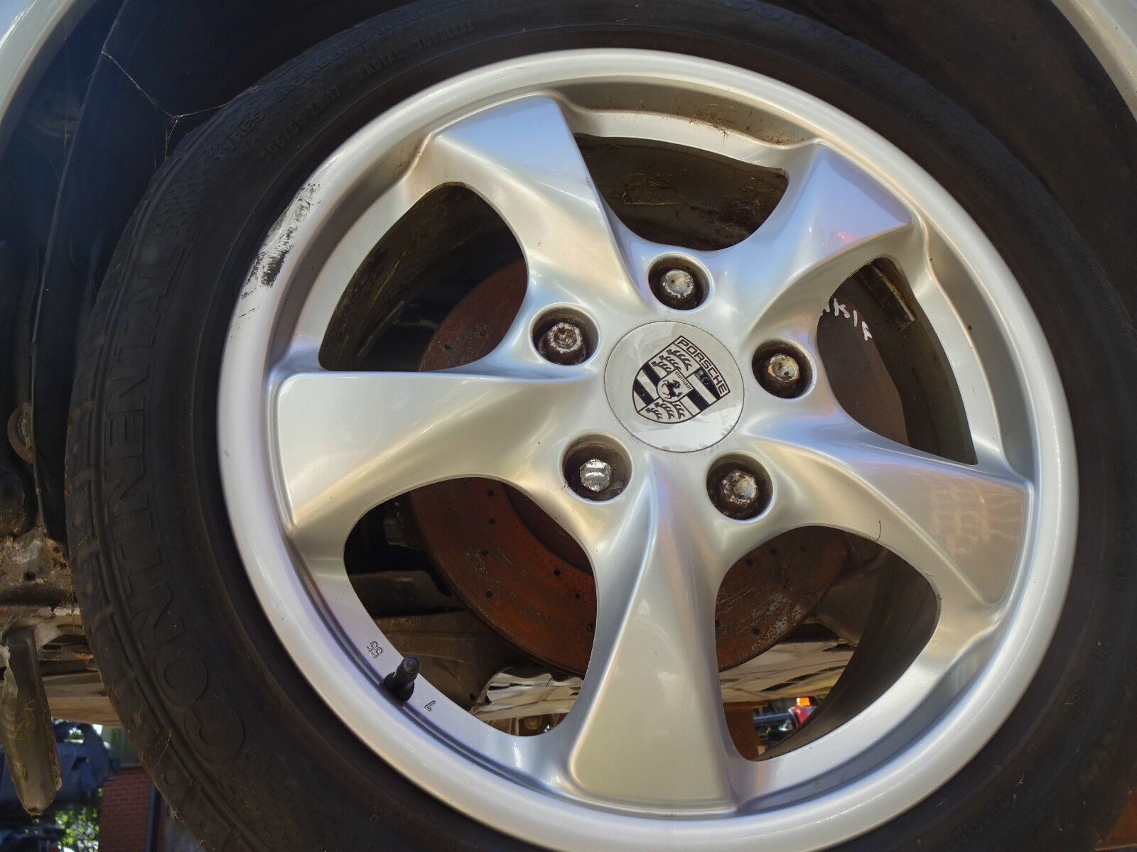 PORSCHE BOXSTER 986 ALLOY WHEELS BOXSTER ALLOYS PORSCHE BOXSTER WHEEL ...