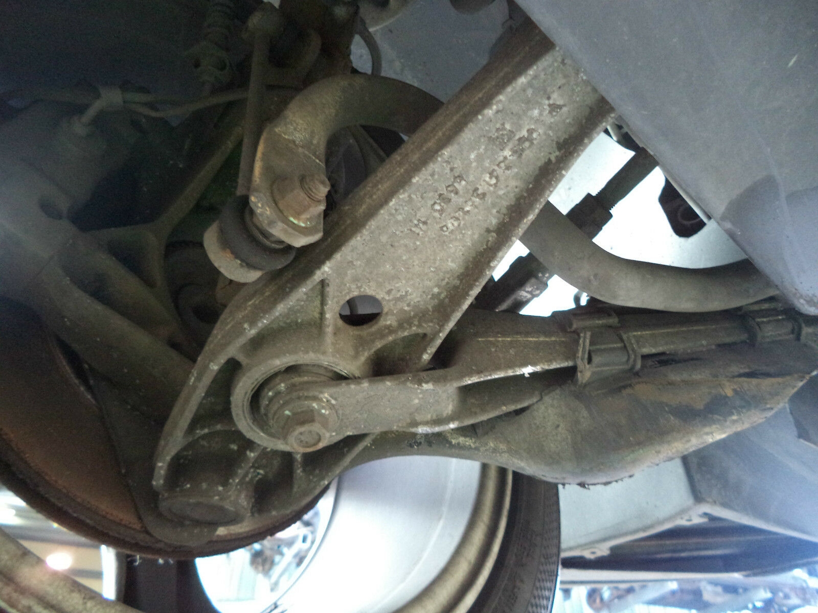 PORSCHE BOXSTER 986 FRONT LEFT COFFIN ARM SUSPENSION WISHBONE PSF NSF ...