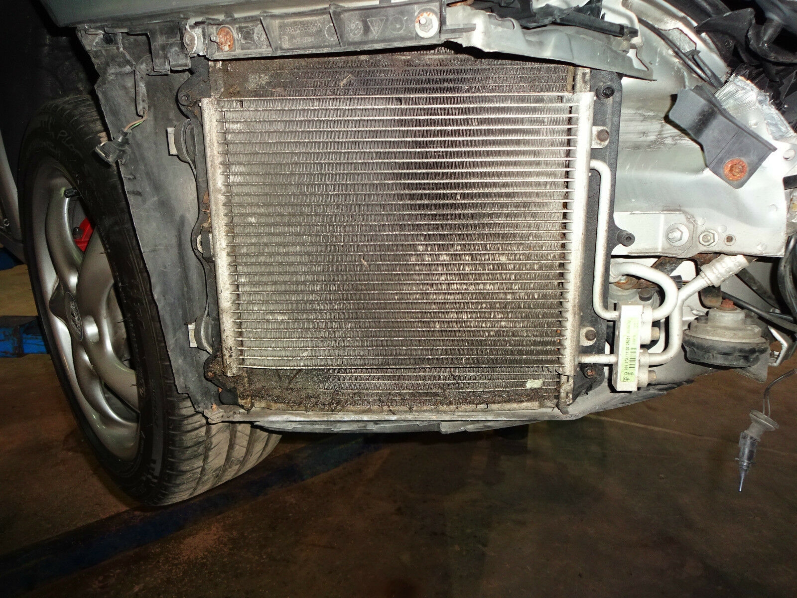Porsche Boxster 986 Right Hand Radiator Pack Boxster Drivers Radiator ...