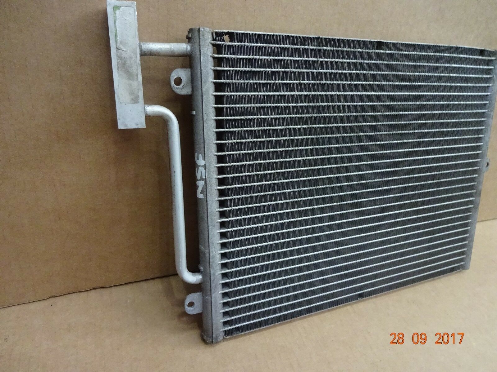 PORSCHE BOXSTER N/S AIR CONDITIONING RADIATOR 986 L.H.S AIR CON RAD