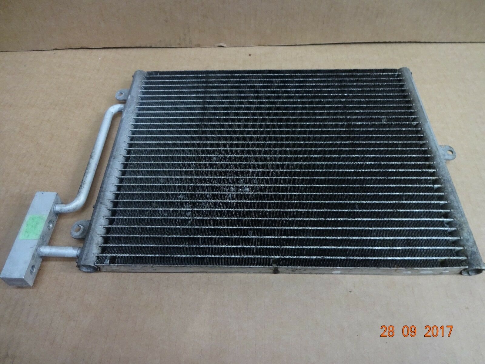 PORSCHE BOXSTER N/S AIR CONDITIONING RADIATOR 986 L.H.S AIR CON RAD