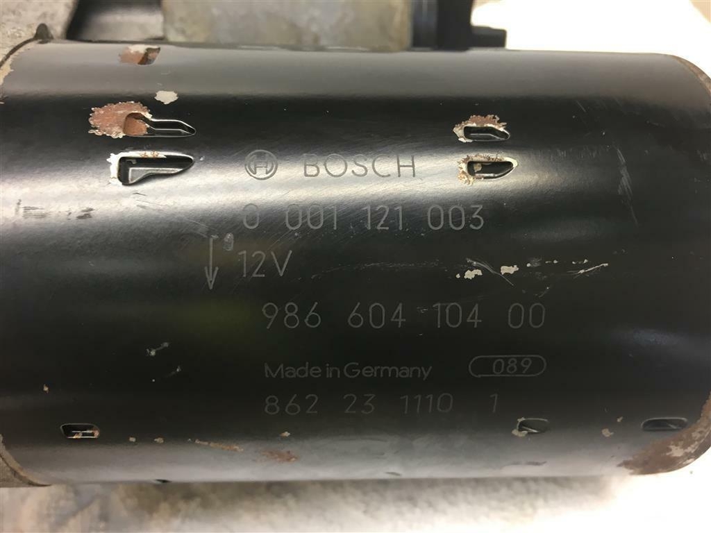 PORSCHE BOXSTER 2.5 Petrol 0001121003, 98660410400 Starter Motor #23.11.18#