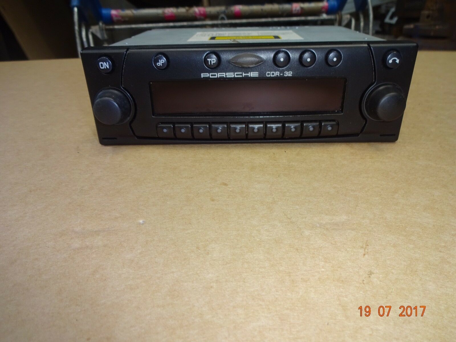 PORSCHE CDR 32 RADIO PORSCHE BOXSTER CDR 32 996 645 128 10 AM02 JU