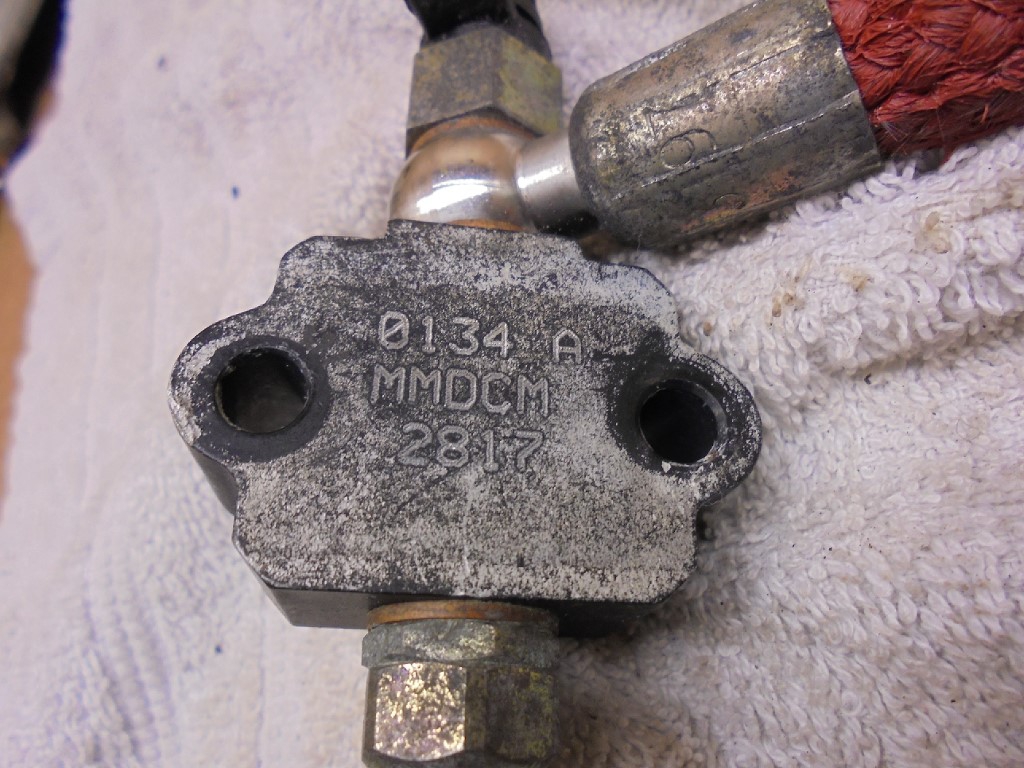 FERRARI F355 355 F1 GEARBOX BLEEDING BLOCK AND PIPE 355 Gearbox ...