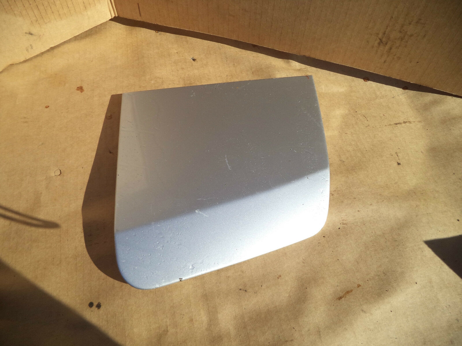 PORSCHE 944 SILVER FRONT LEFT PASSENGER SIDE NS HEADLIGHT TRIM COVER ...
