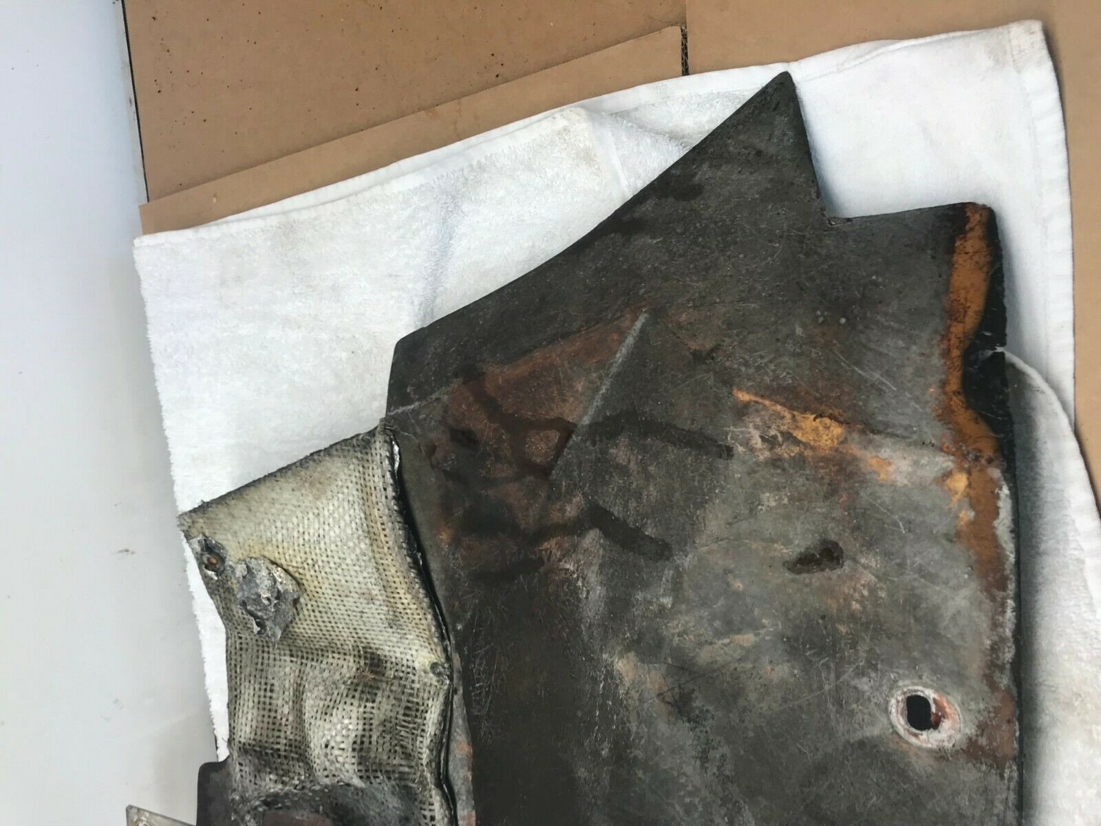 FERRARI 360 MODENA heat shield fuel tank Right Ferrari 360 184301